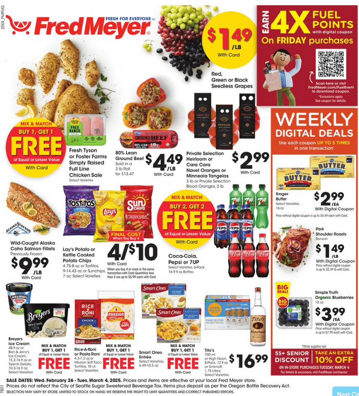 Fred Meyer Weekly Ad Feb 26 – Mar 04, 2025 (Easter Promotion Included)