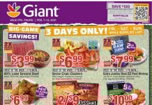 Giant Food Weekly Ad Jan 17 – Jan 23, 2025