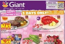 Giant Food Weekly Ad Feb 21 – Feb 27, 2025