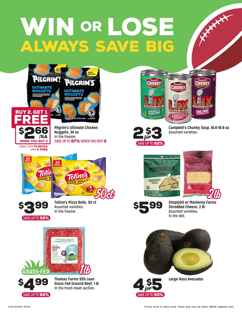 Grocery Outlet Weekly Ad Feb 05 – Feb 11, 2025
