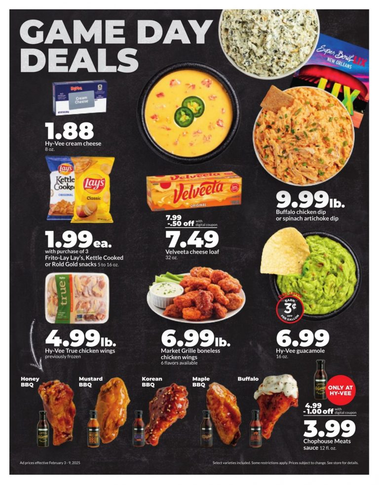 Hy-Vee Weekly Ad Feb 03 – Feb 09, 2025