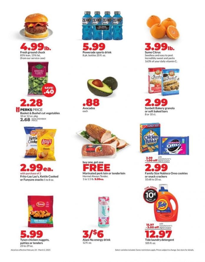 Hy-Vee Weekly Ad Feb 24 – Mar 02, 2025