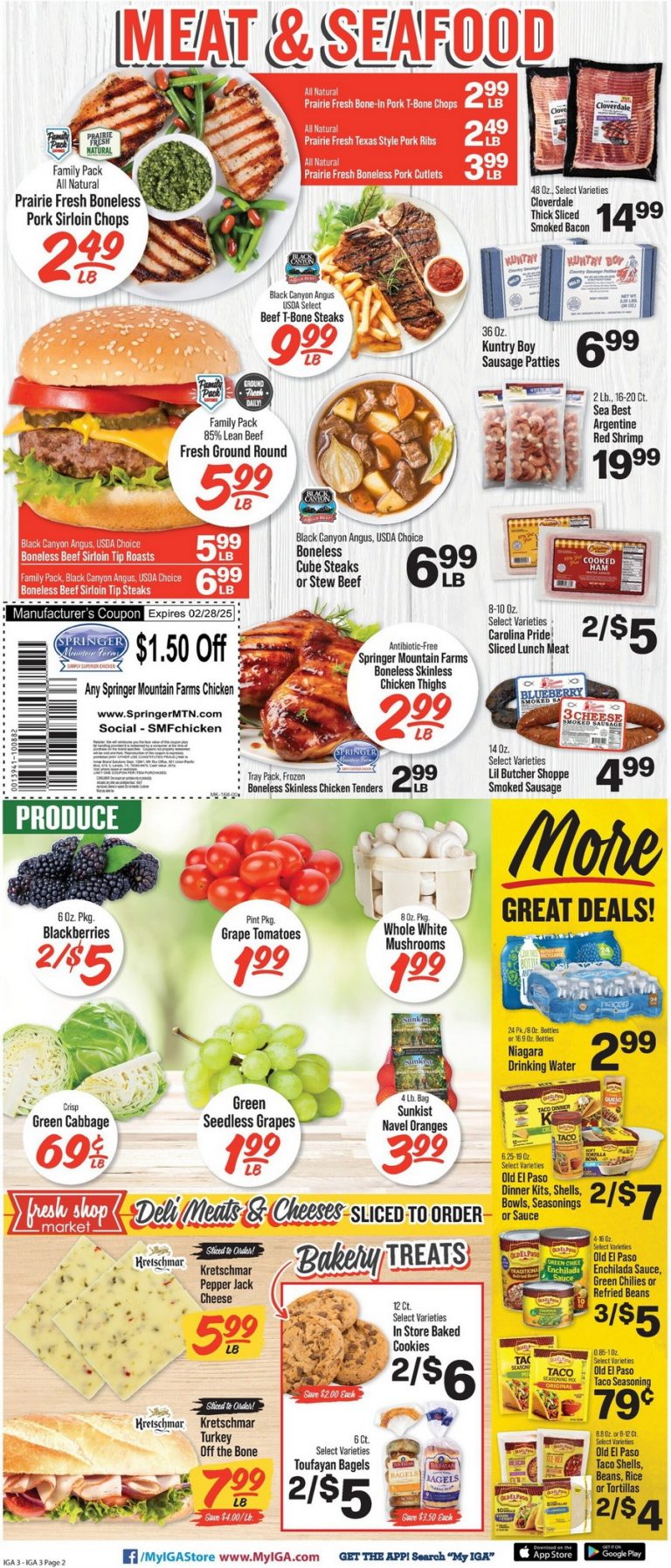 IGA Weekly Ad Feb 19 – Feb 25, 2025