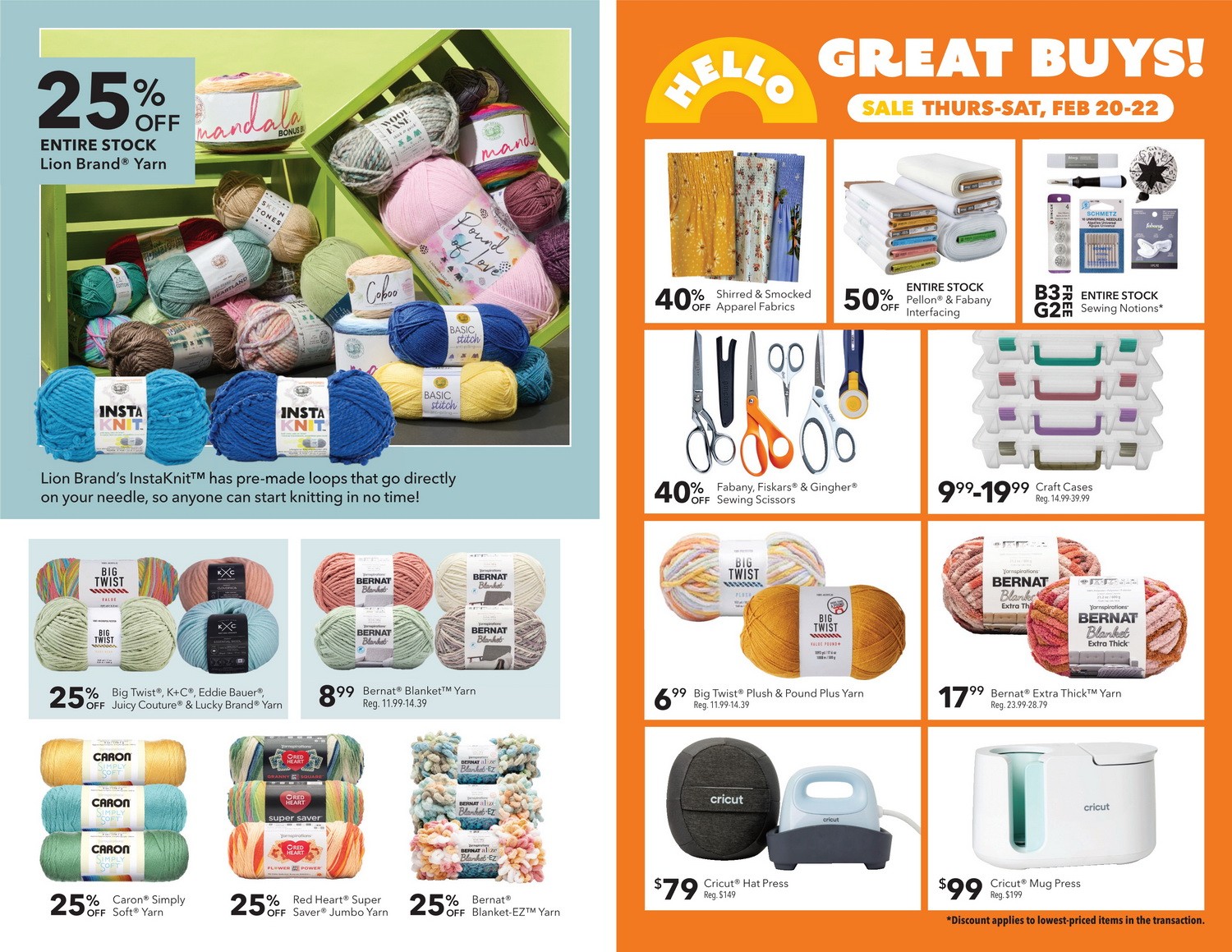 Jo-Ann Weekly Ad Feb 13 – Feb 26, 2025