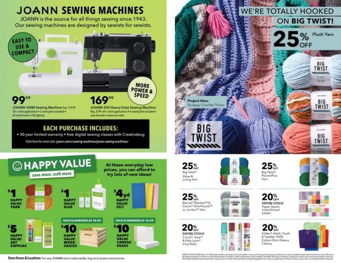 Jo-Ann Weekly Ad Feb 27 – Mar 12, 2025