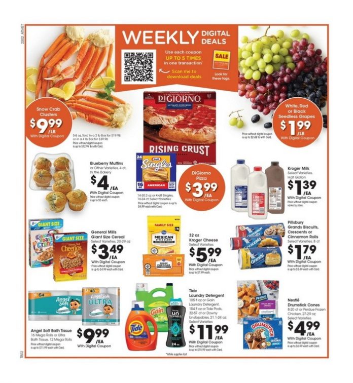 Kroger Weekly Ad Feb 12 – Feb 18, 2025 (Valentine's Day Promotion Included)