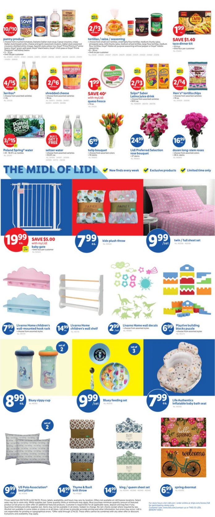 Lidl Weekly Ad Feb 12 – Feb 18, 2025 (Valentine's Day Promotion Included)