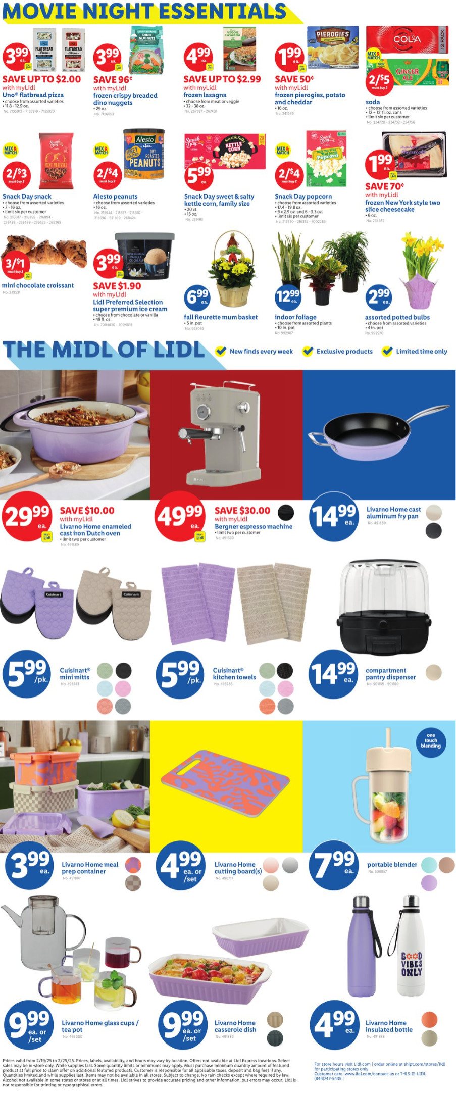Lidl Weekly Ad Feb 19 – Feb 25, 2025 (Easter Day Promotion Included)