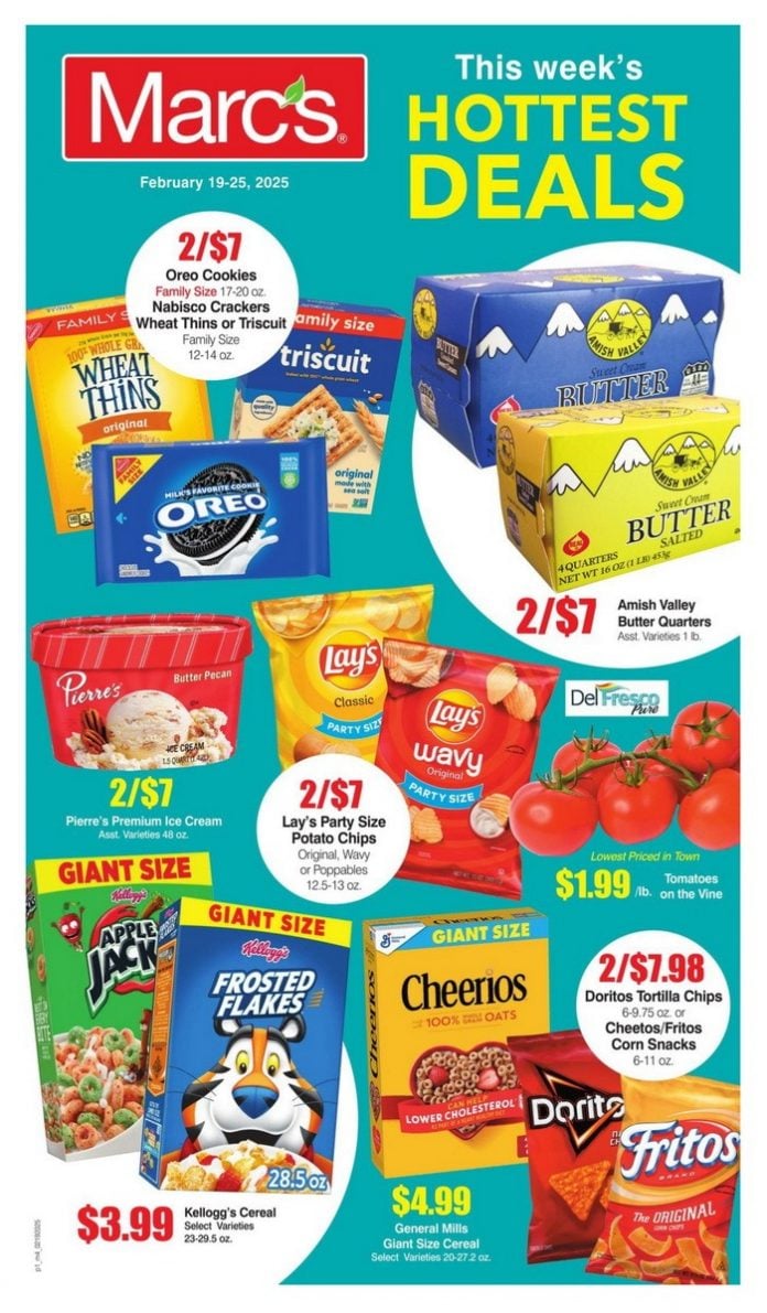 Marc's Weekly Ad Feb 19 – Feb 25, 2025