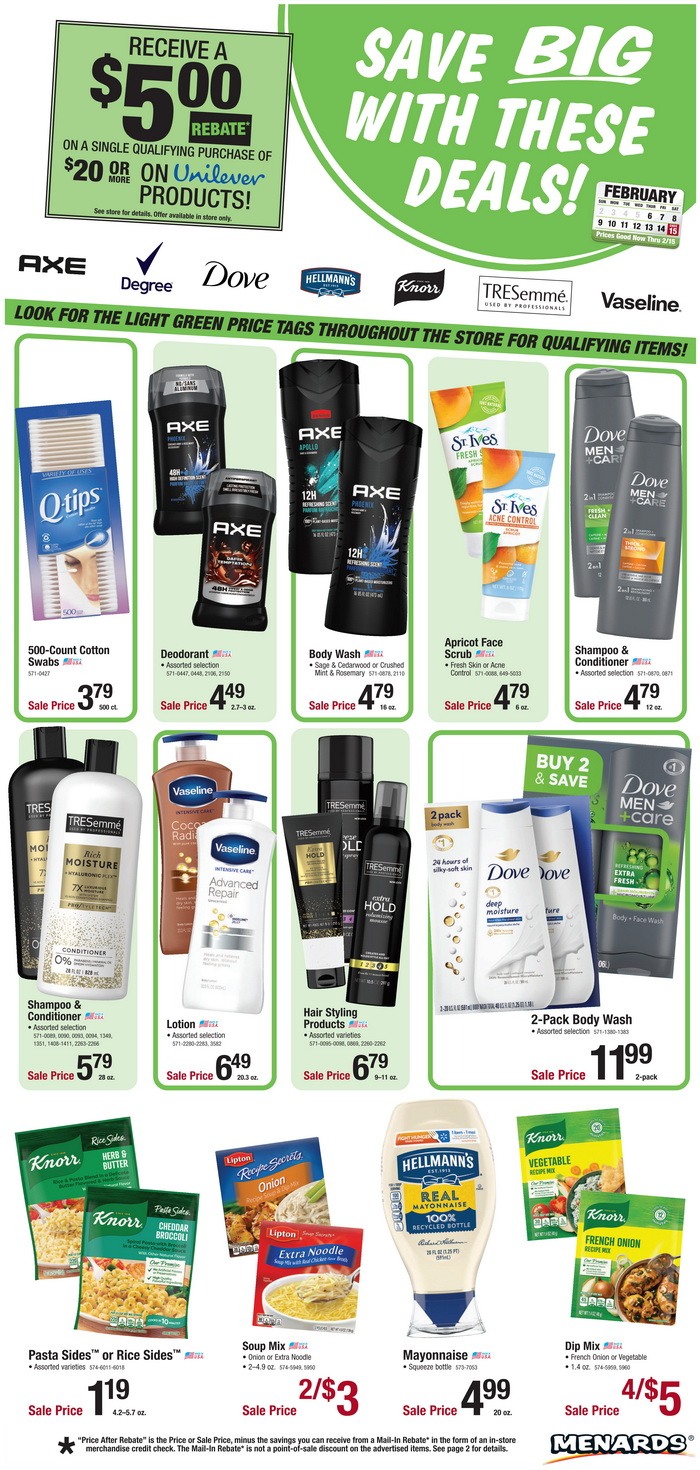 Menards Home Essentials Ad Feb 06 – Feb 15, 2025