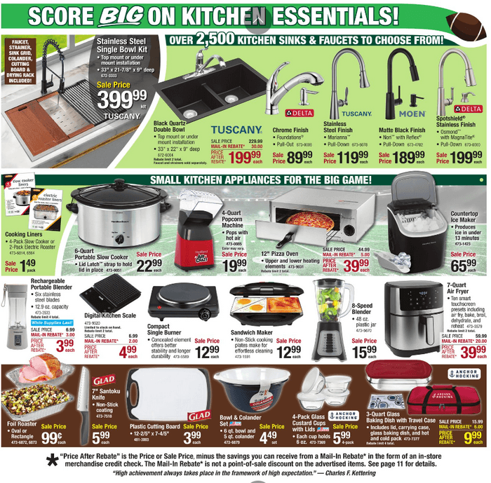 Menards Weekly Ad Jan 30 – Feb 09, 2025