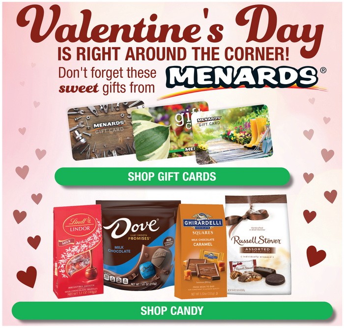 Menards Weekly Ad Feb 06 – Feb 15, 2025 (Valentine's Day Promotion ...