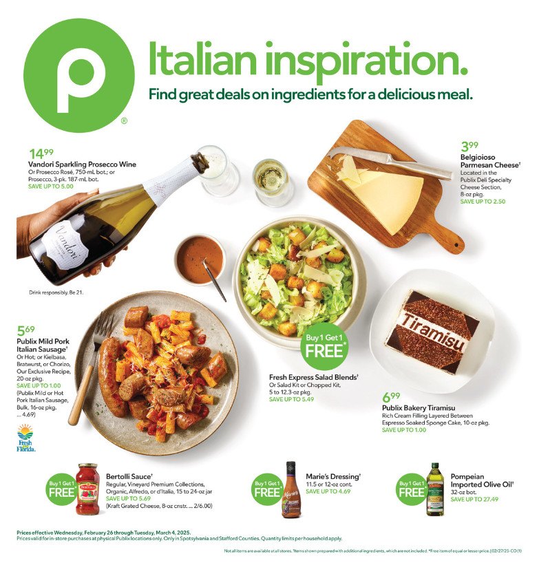 Publix Weekly Ad Feb 26 – Mar 04, 2025
