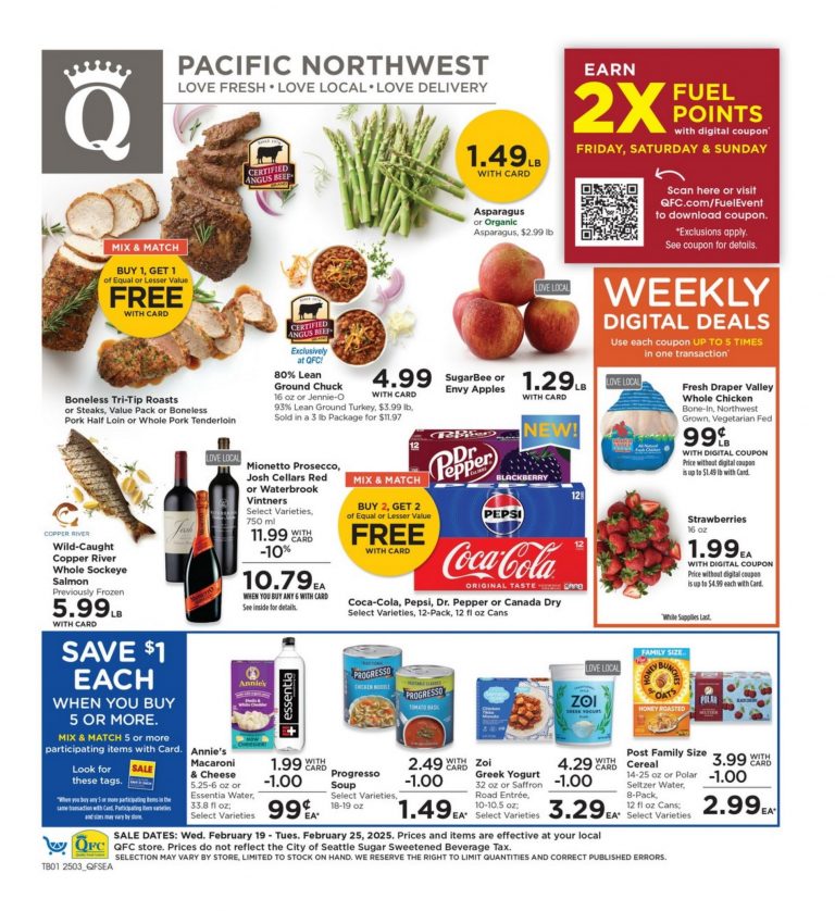 QFC Weekly Ad Feb 19 – Feb 25, 2025
