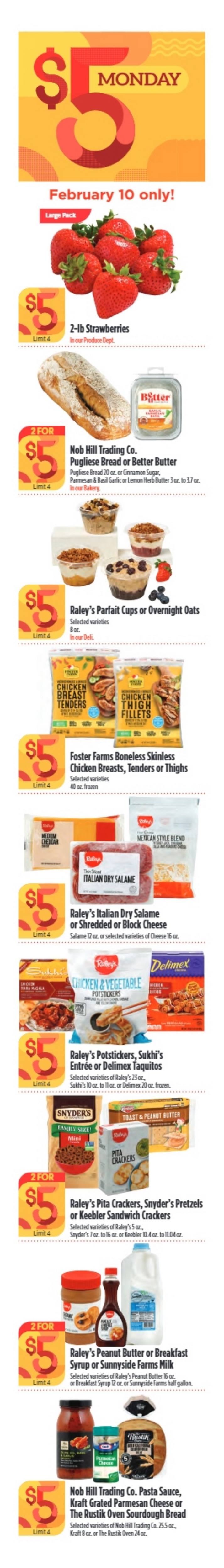 Raley's Weekly Ad Feb 05 – Feb 11, 2025