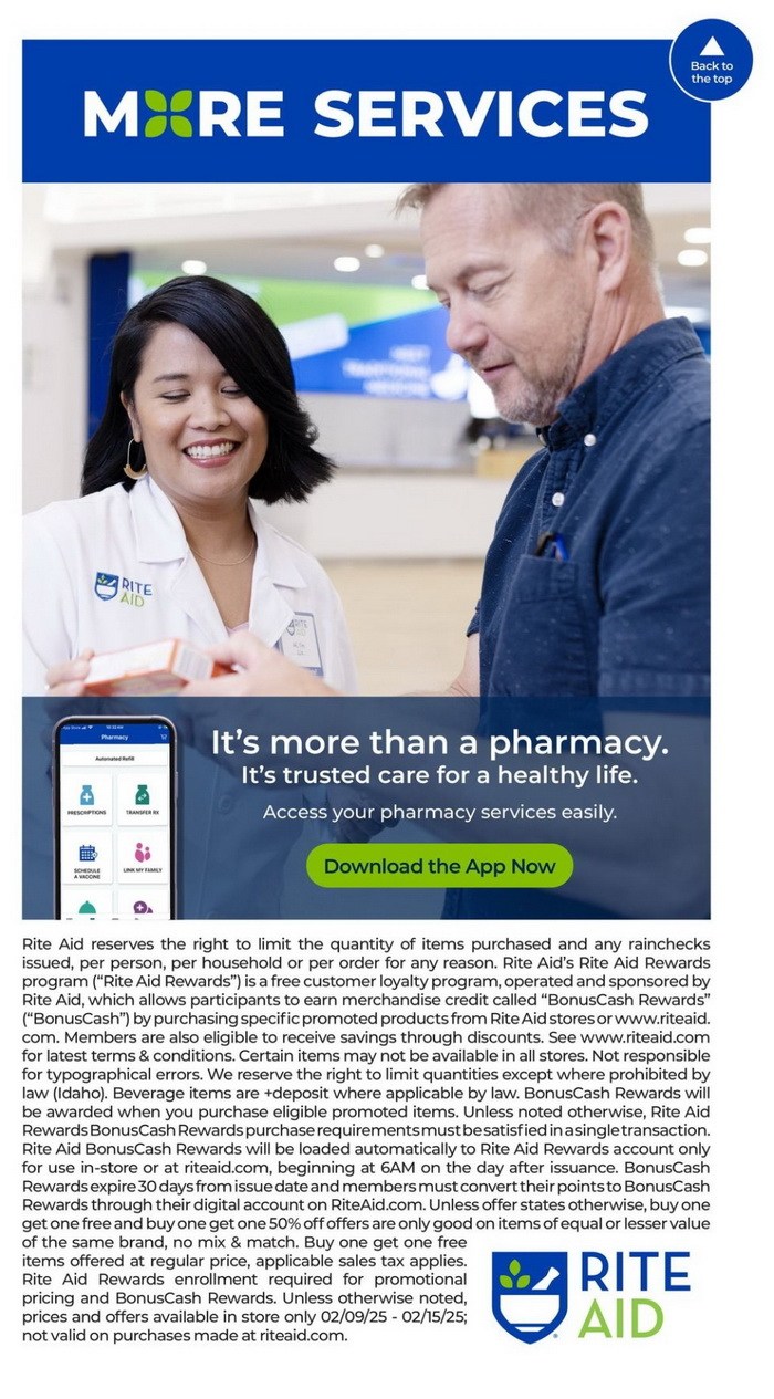 Rite Aid Weekly Ad Feb 09 – Feb 15, 2025 (Valentine's Day Promotion ...