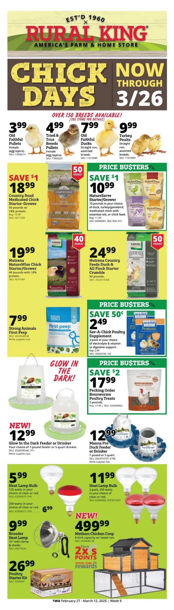 Rural King Weekly Ad Feb 27 – Mar 12, 2025