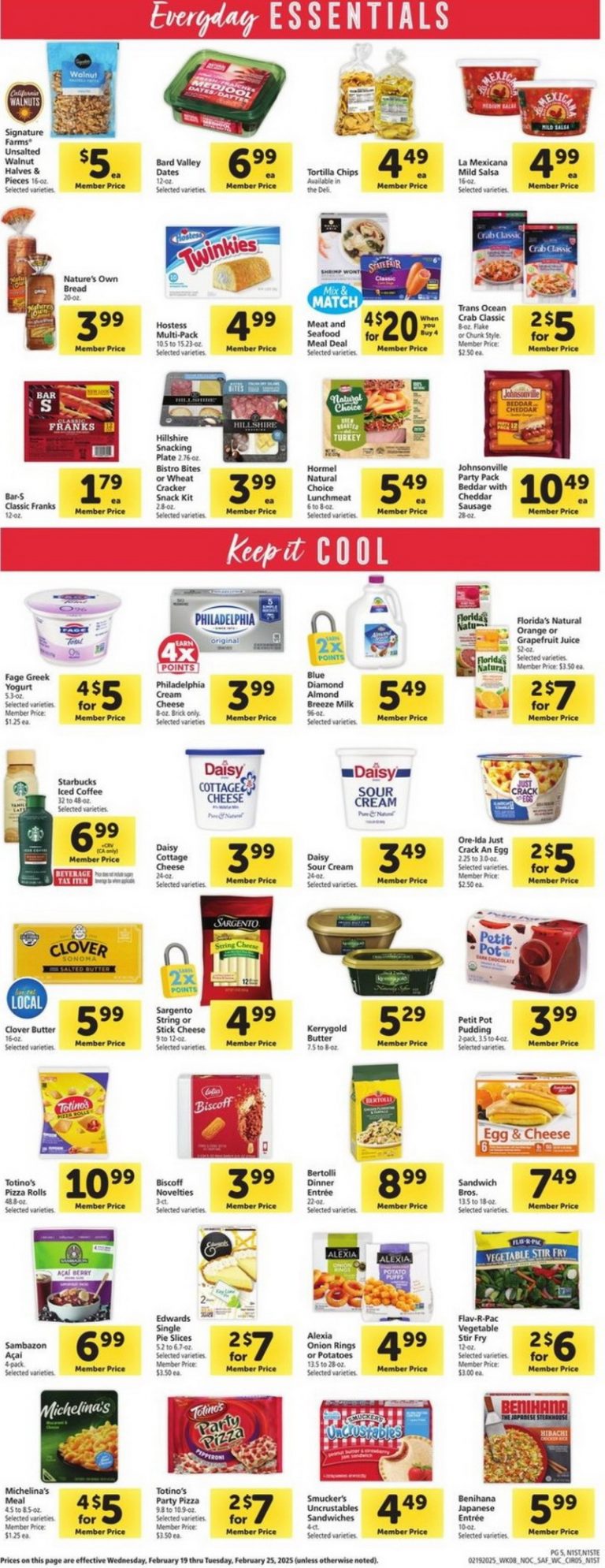 Safeway Weekly Ad Feb 19 – Feb 25, 2025