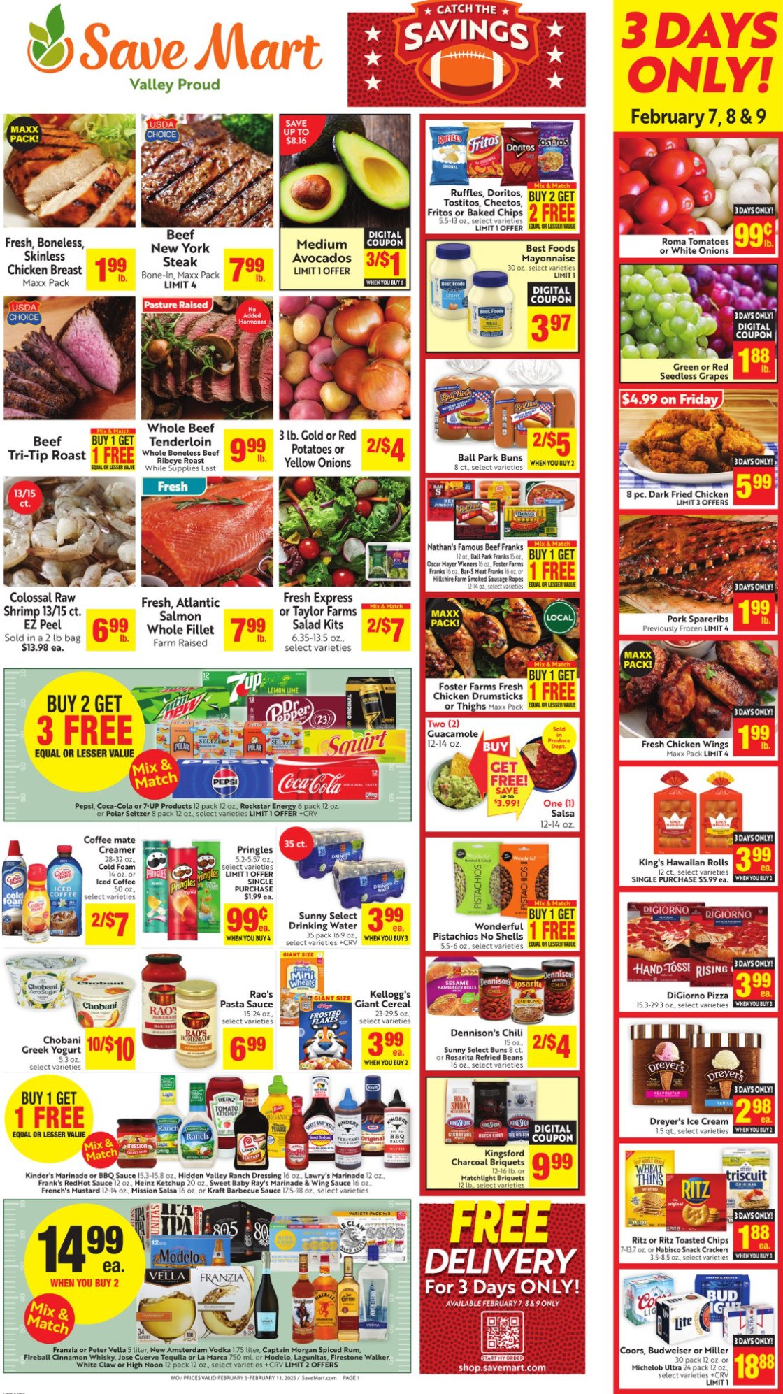 Save Mart Supermarkets Weekly Ad Feb 05 – Feb 11, 2025 (Valentine's Day ...