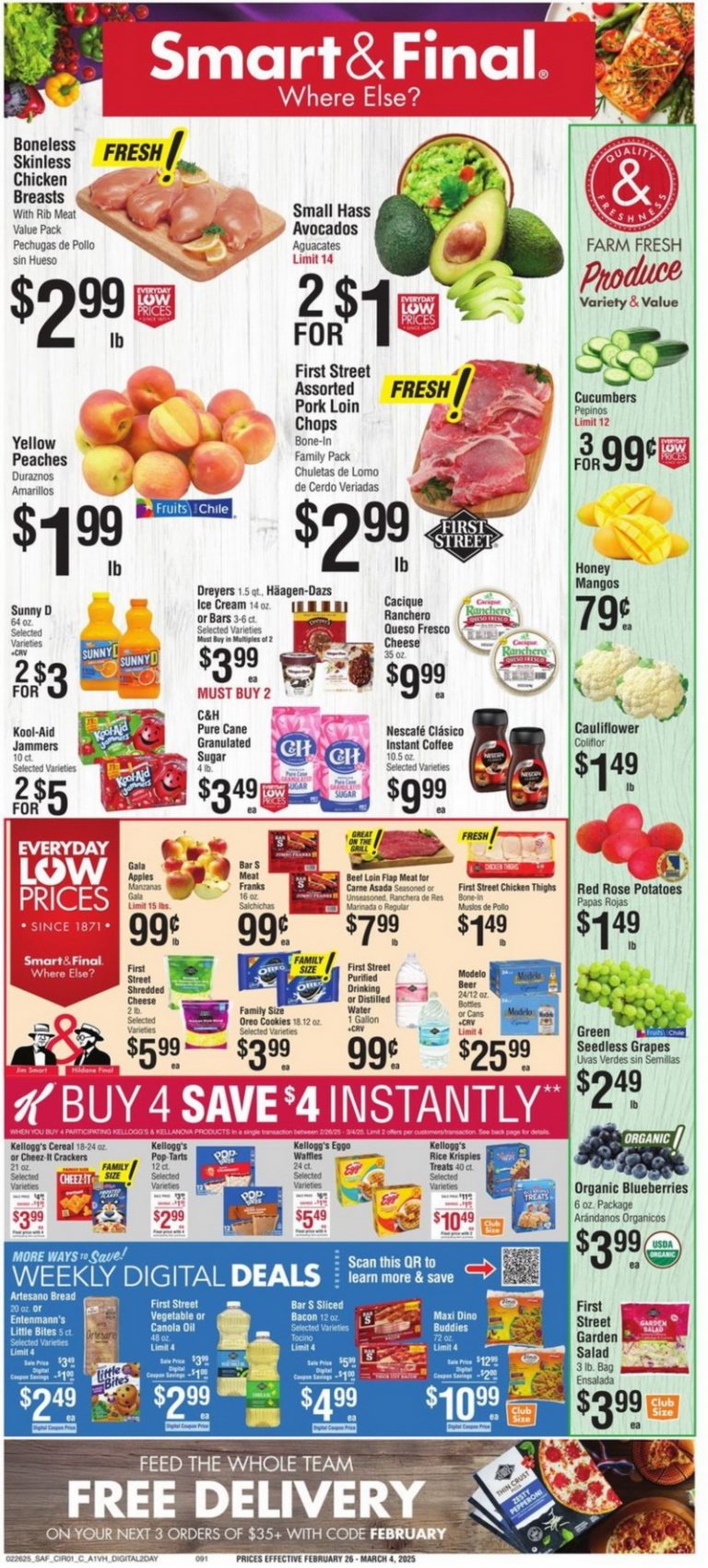 Smart & Final Weekly Ad Feb 26 – Mar 04, 2025