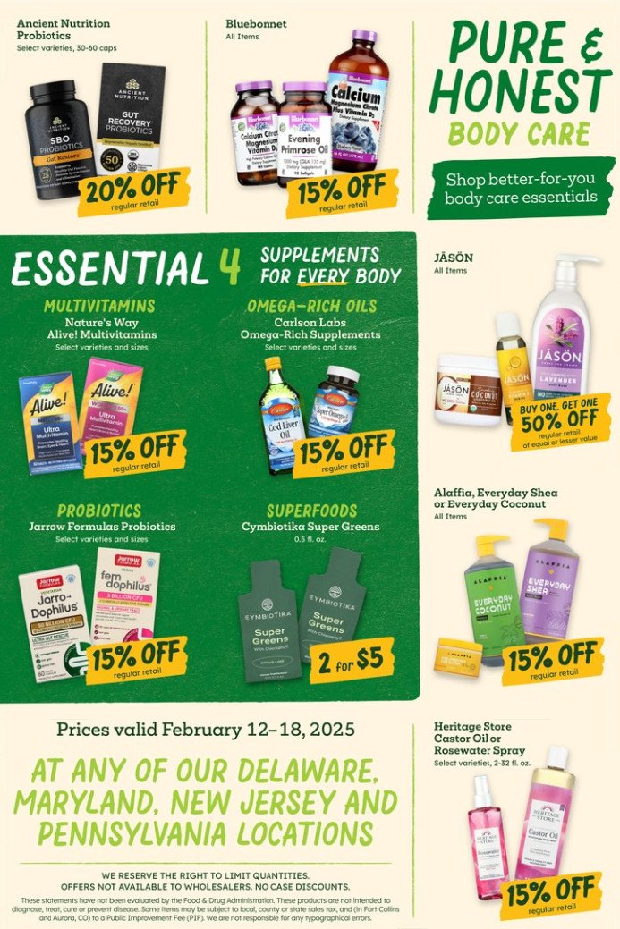 Sprouts Weekly Ad Feb 12 – Feb 18, 2025