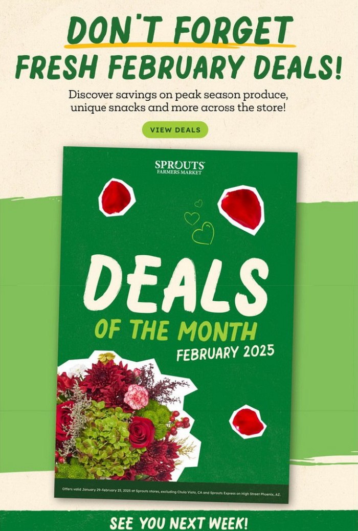 Sprouts Weekly Ad Feb 19 – Feb 25, 2025
