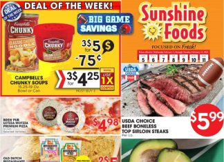 Sunshine Foods Weekly Ad