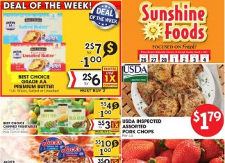 Sunshine Foods Weekly Ad