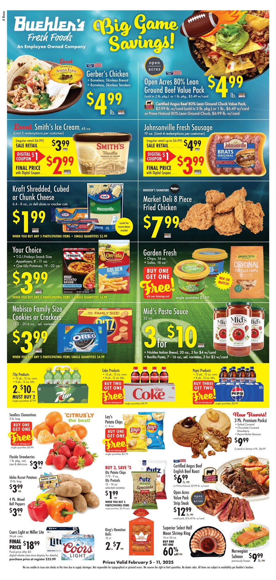 Buehler's Weekly Ad Feb 05 – Feb 11, 2025