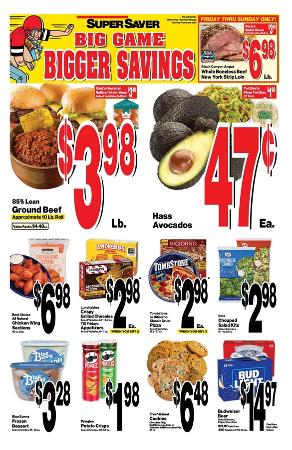 Super Saver Weekly Ad Feb 05 – Feb 11, 2025