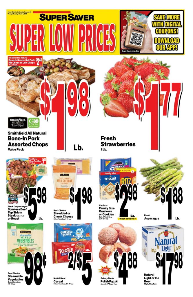 Super Saver Weekly Ad Feb 26 – Mar 04, 2025