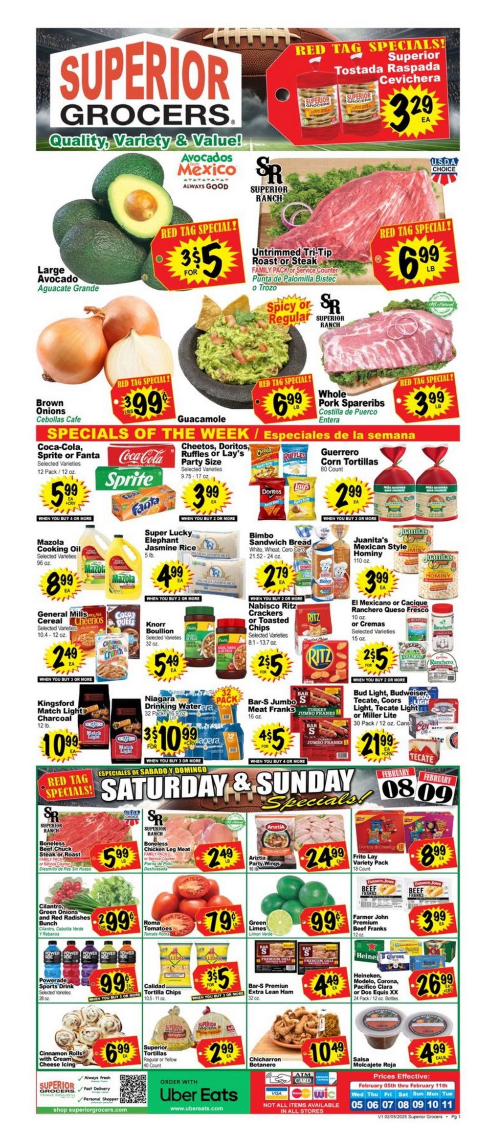 Superior Grocers Weekly Ad Feb 05 – Feb 11, 2025