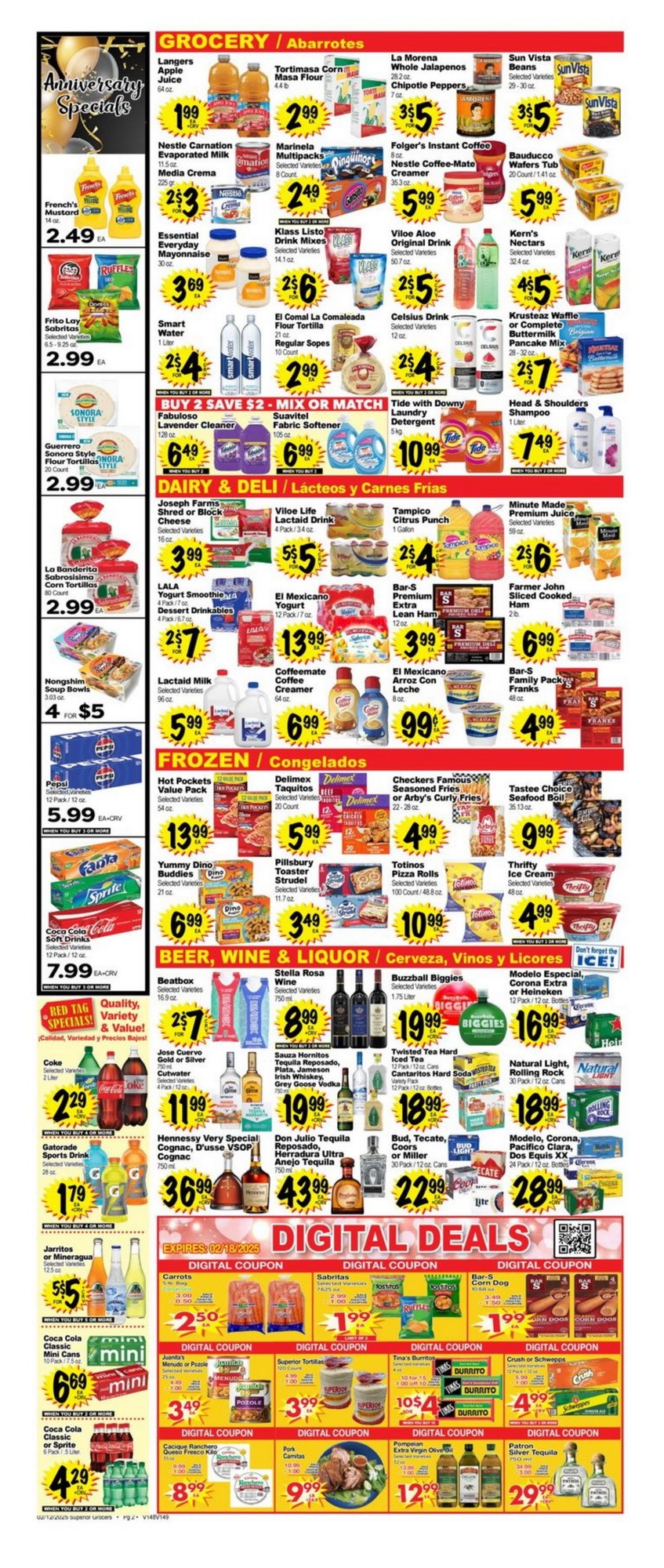 Superior Grocers Weekly Ad Feb 12 – Feb 18, 2025 (Valentine's Day ...