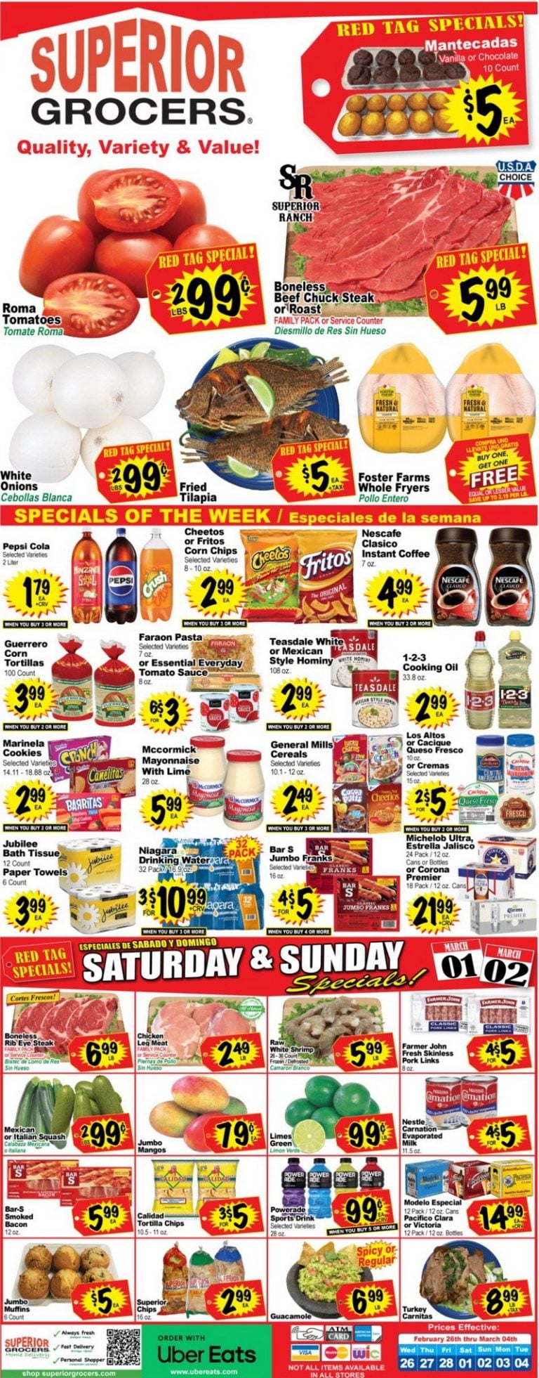 Superior Grocers Weekly Ad Feb 26 – Mar 04, 2025