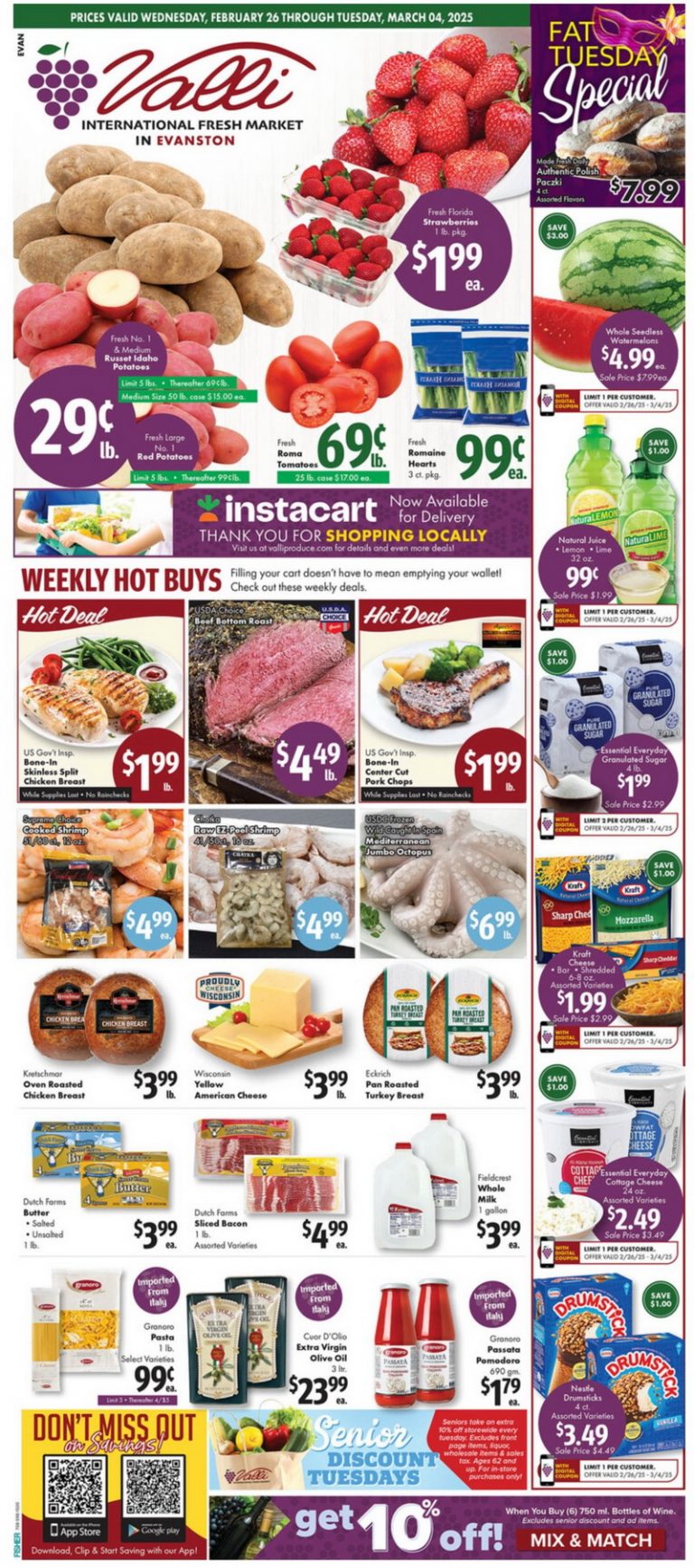Valli Produce Weekly Ad Feb 26 – Mar 04, 2025