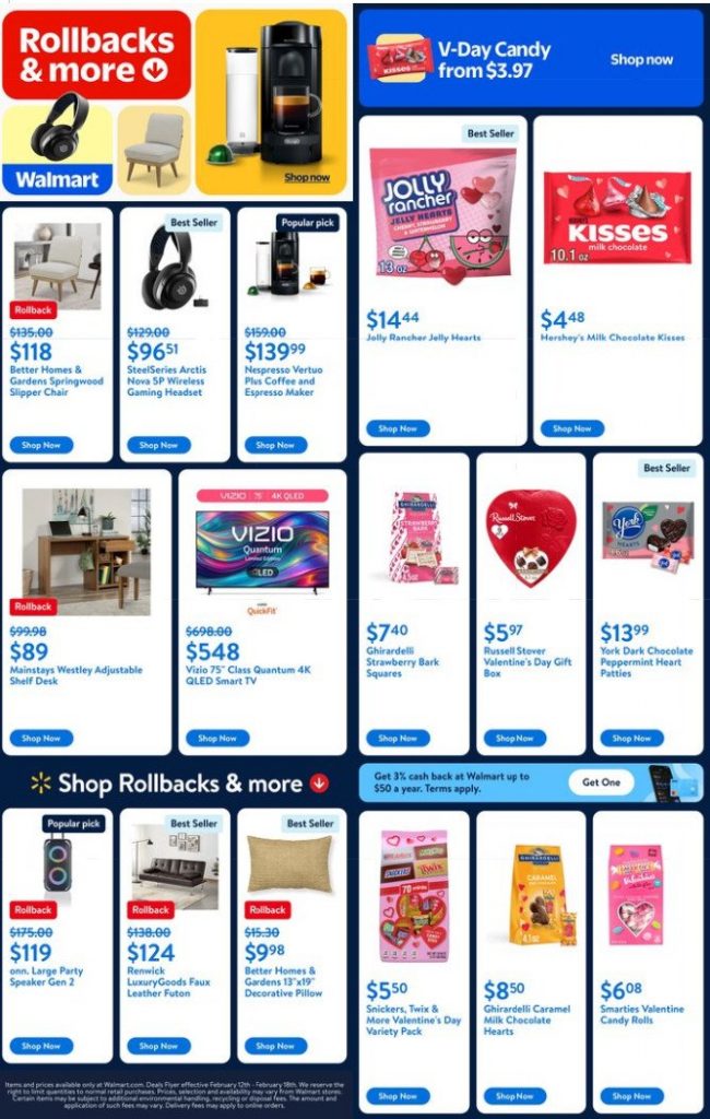 Walmart Weekly Ad Feb 12 – Feb 18, 2025 (Valentine's Day Promotion ...