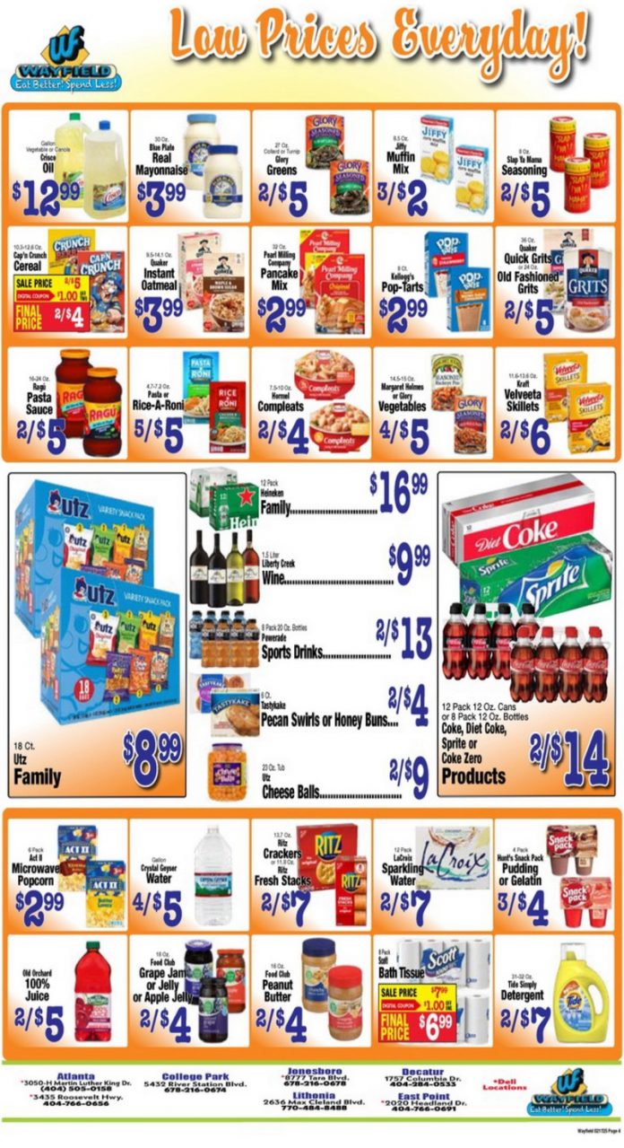Wayfield Foods Weekly Ad Feb 17 – Feb 23, 2025