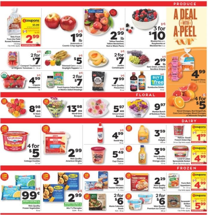 Weis Markets Weekly Ad Feb 20 – Feb 26, 2025