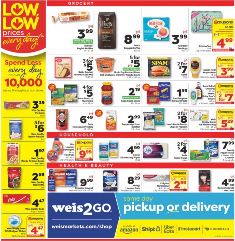 Weis Markets Weekly Ad Feb 20 – Feb 26, 2025