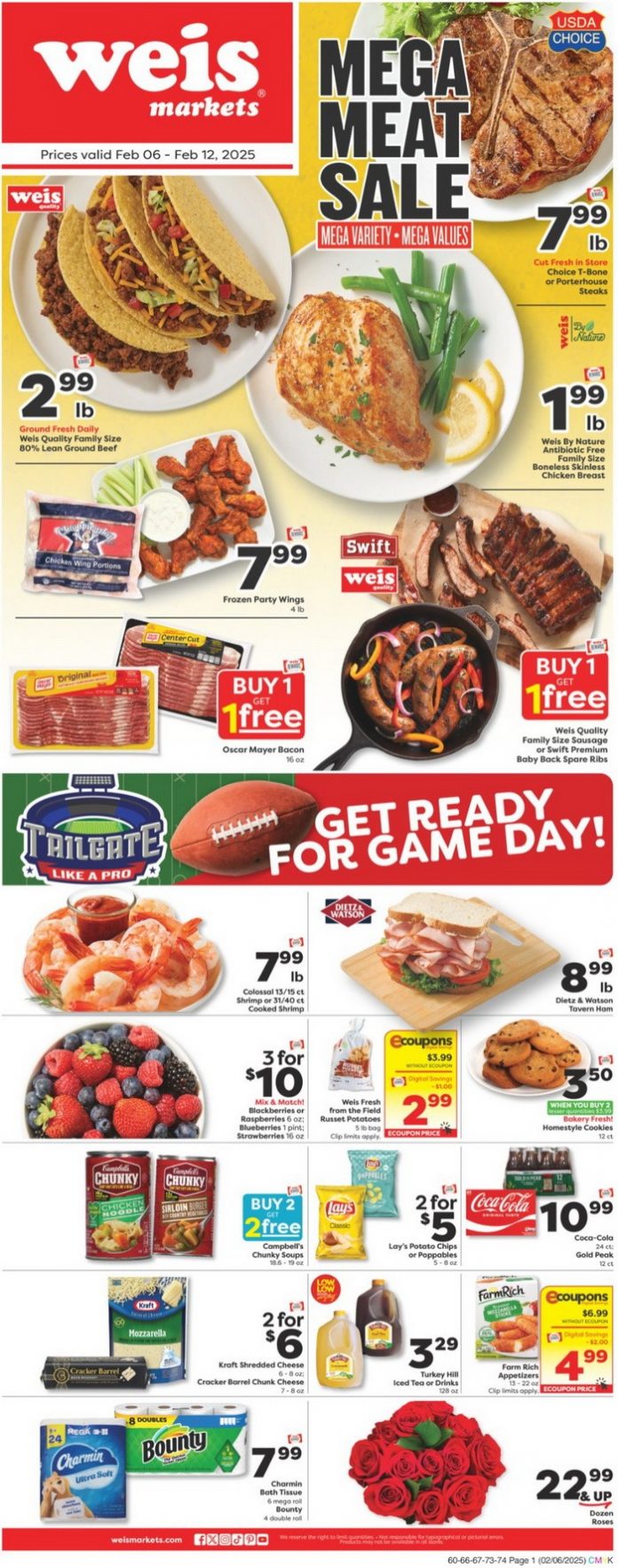 Weis Markets Weekly Ad Feb 06 – Feb 12, 2025 (Valentine's Day Promotion ...