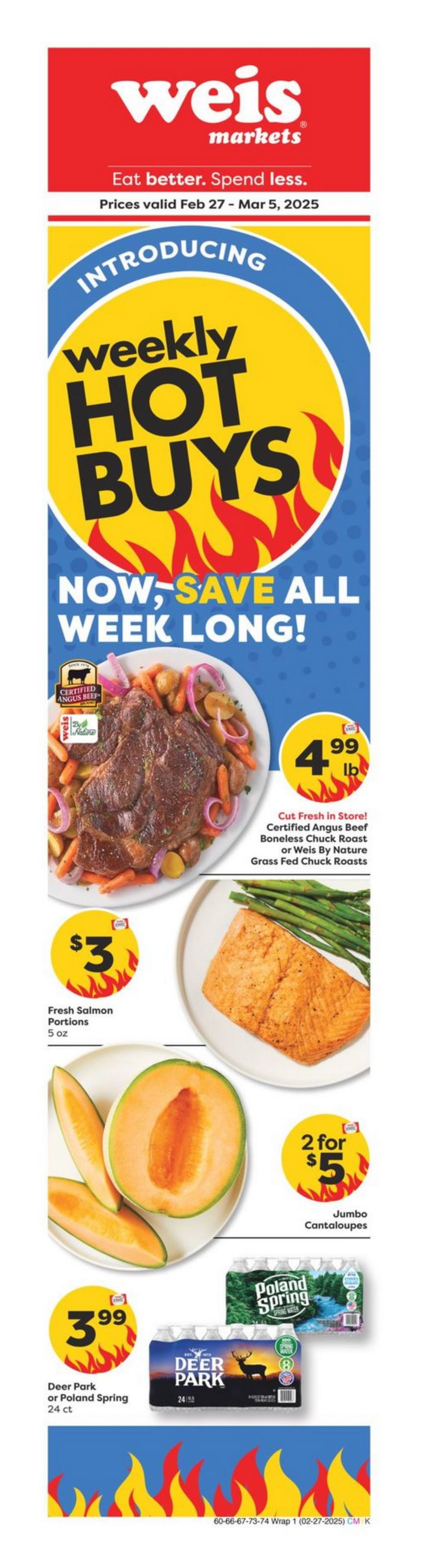 Weis Markets Weekly Ad Feb 27 – Mar 05, 2025