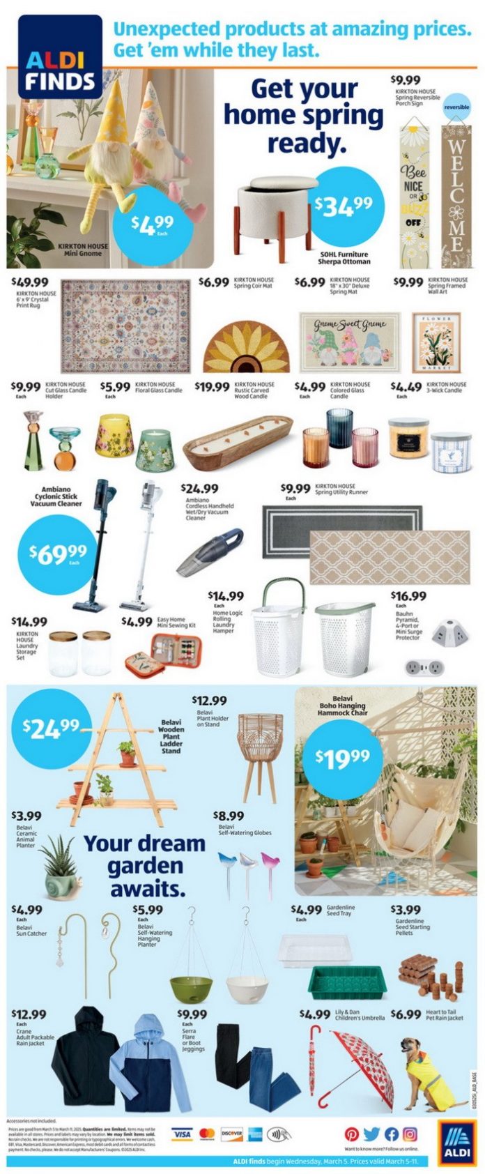 ALDI Weekly Ad Mar 05 – Mar 11, 2025