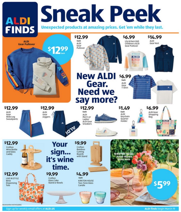 ALDI In-Store Ad Sneak Peek Mar 19 – Mar 25, 2025