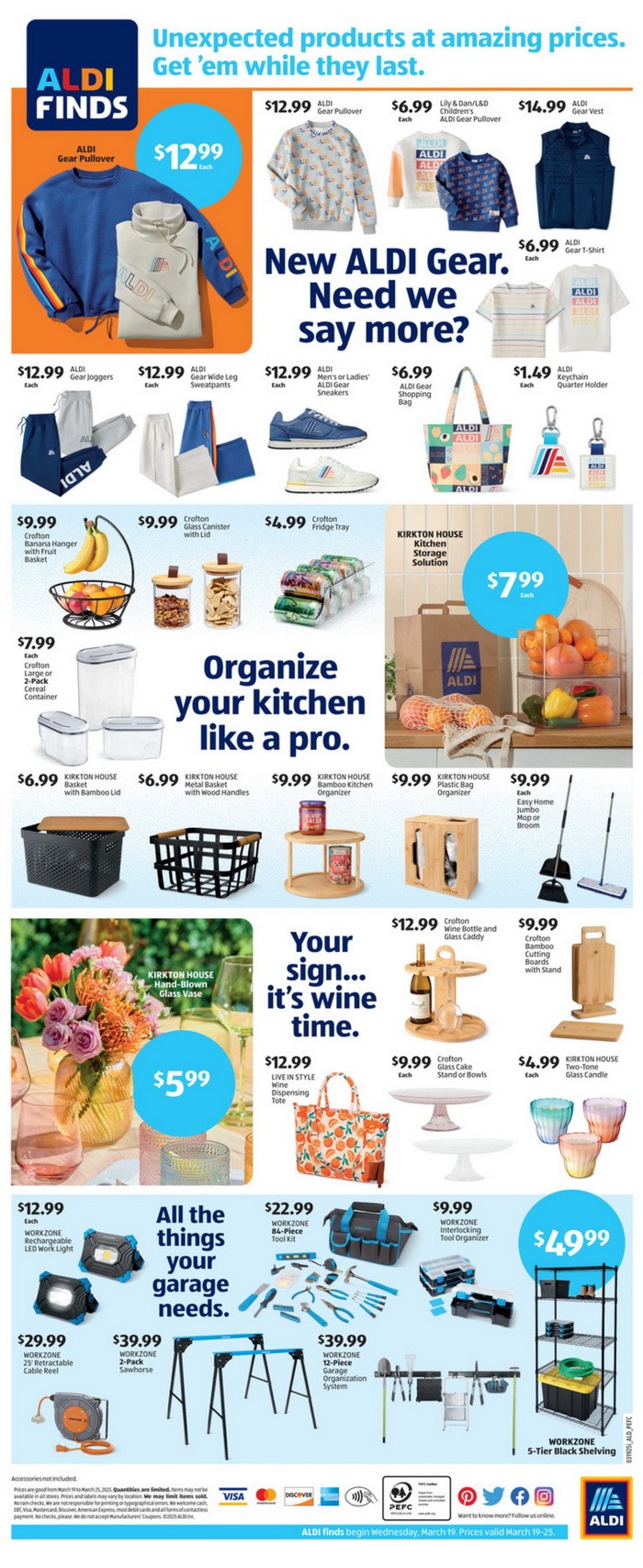 ALDI Weekly Ad Mar 19 – Mar 25, 2025