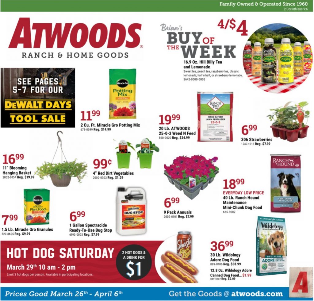 Atwoods Weekly Ad Mar 26 – Apr 06, 2025