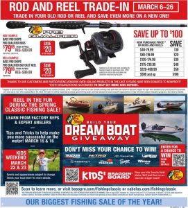 Bass Pro Shops Spring Classic Fishing Sale Mar 06 – Mar 26, 2025