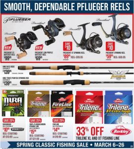 Bass Pro Shops Spring Classic Fishing Sale Mar 06 – Mar 26, 2025