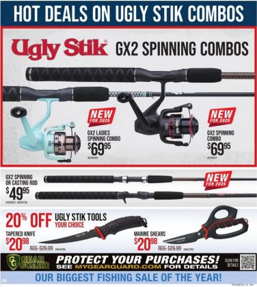 Bass Pro Shops Spring Classic Fishing Sale Mar 06 – Mar 26, 2025