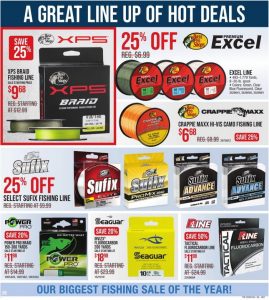 Bass Pro Shops Spring Classic Fishing Sale Mar 06 – Mar 26, 2025