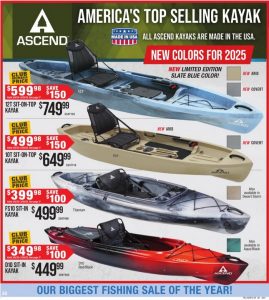 Bass Pro Shops Spring Classic Fishing Sale Mar 06 – Mar 26, 2025